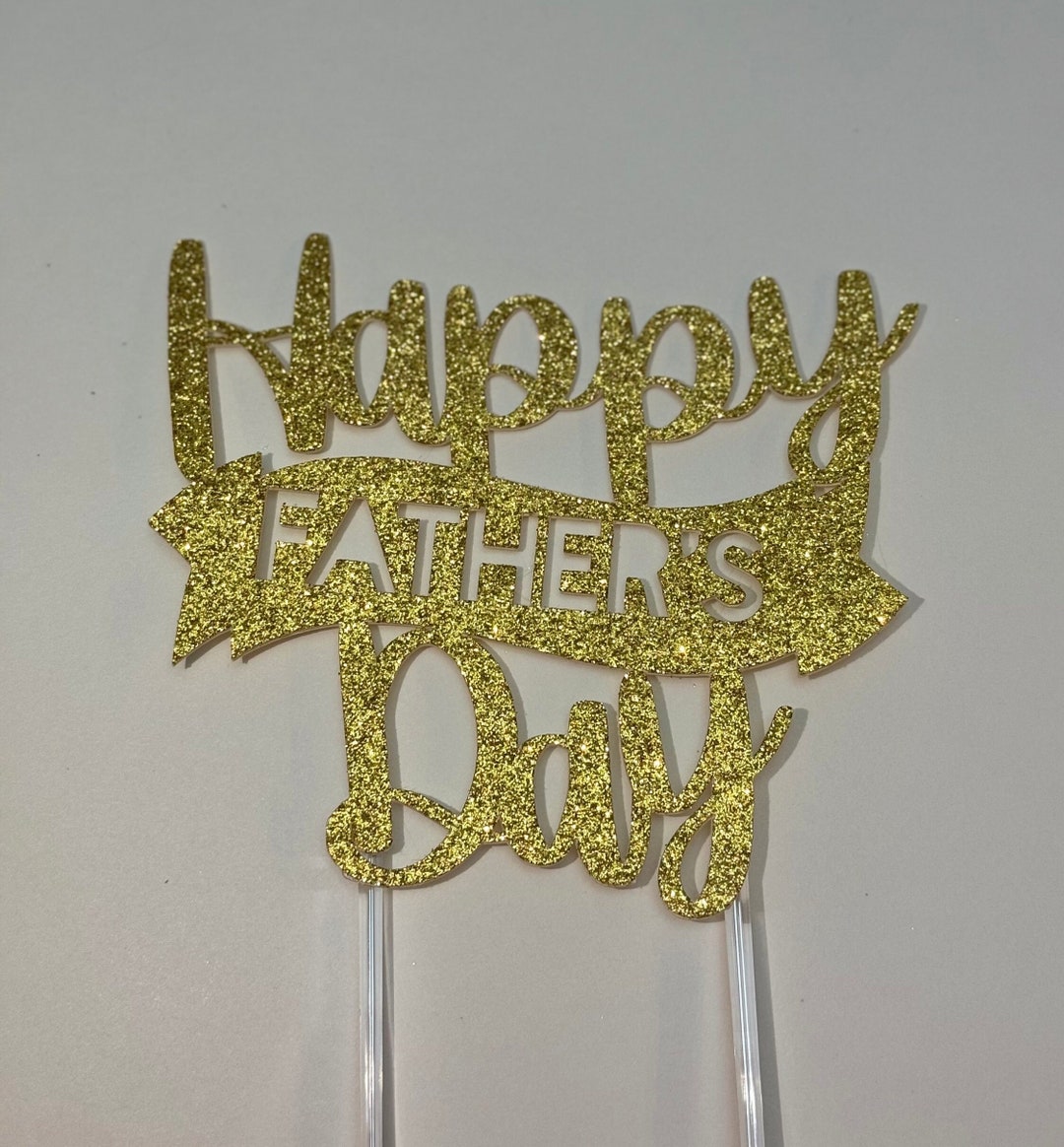 Dad Cake Topper, Daddy Cake Topper, Father Cake Topper, Fathers Day ...