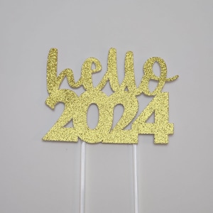 2024 Cake Topper New Year Topper New Years Cake Topper New - Etsy