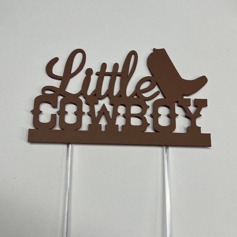 Cowboy Cake Topper - Etsy