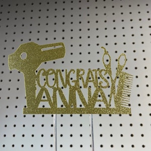 Hair Dresser Cake Topper Hair Stylist Cake Topper Barber - Etsy