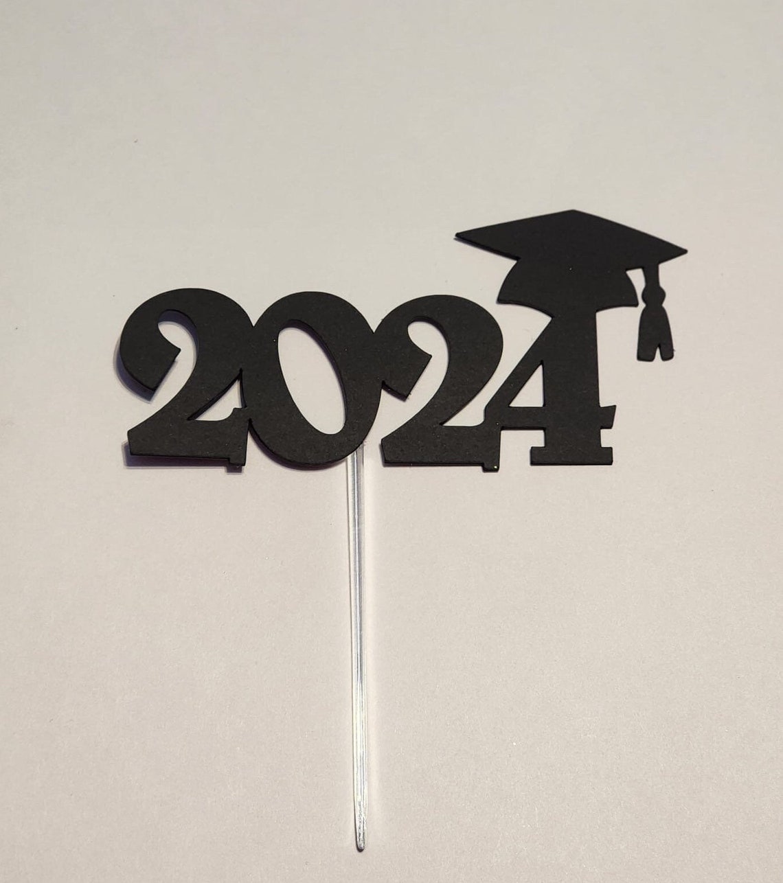 2024 Graduation Cake Topper: Handcrafted Paper Grad Cap - Etsy