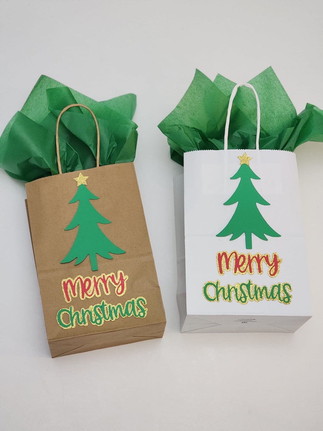Merry Christmas Gift Bags, Christmas Gift Bags, Merry Christmas Goodie ...