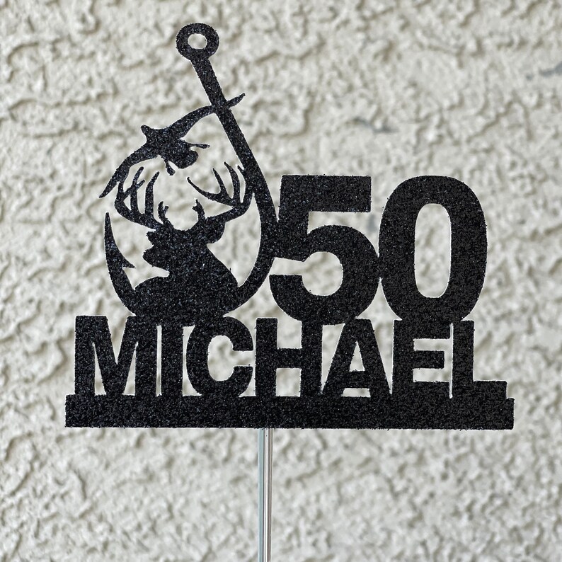 Hunting Cake Topper Hunter Cake Topper Shot Gun Cake Topper | Etsy