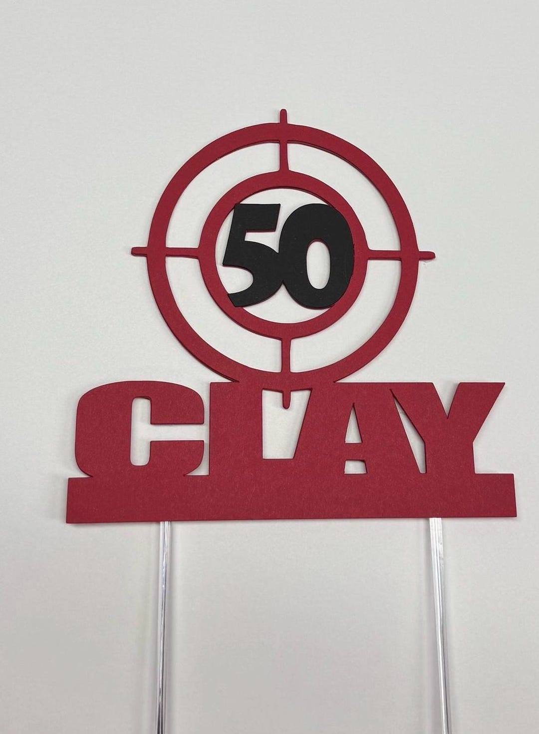 Target Cake Topper, Target Practice Cake Topper, Shooting Target Cake ...