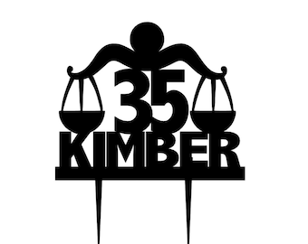 Libra Constellation 225-808 Cake Topper - Etsy