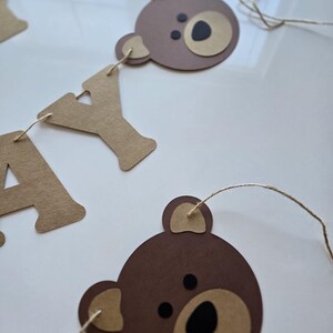Bear Banner, Teddy Bear Banner, Bear Birthday Banner, Teddy Bear ...
