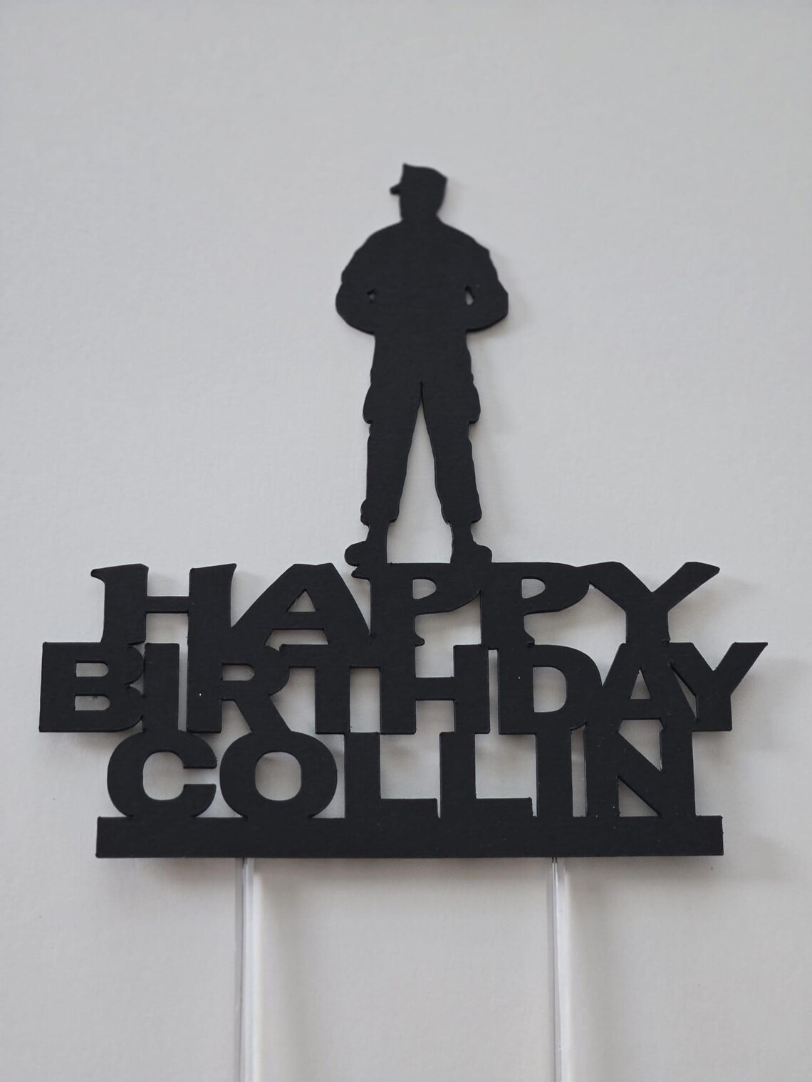 Soldier Birthday Cake Topper: Personalized Party Decor - Etsy