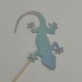 Lizard Cupcake Toppers: Gecko Birthday Party Decor (set of 12) - Etsy
