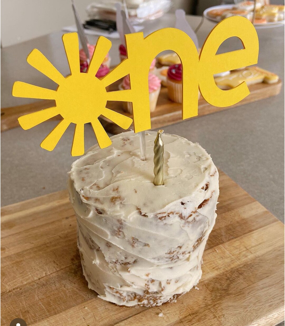 Sun Cake Topper, Sunny Cake Topper, Sunshine Cake Topper, Sun Birthday ...