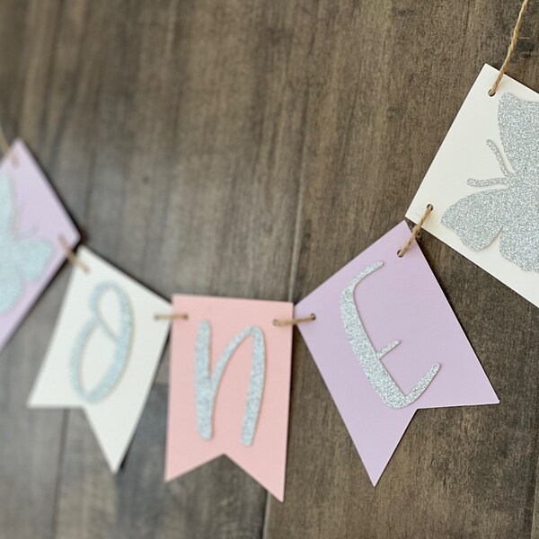 Butterfly Birthday Banner - Etsy