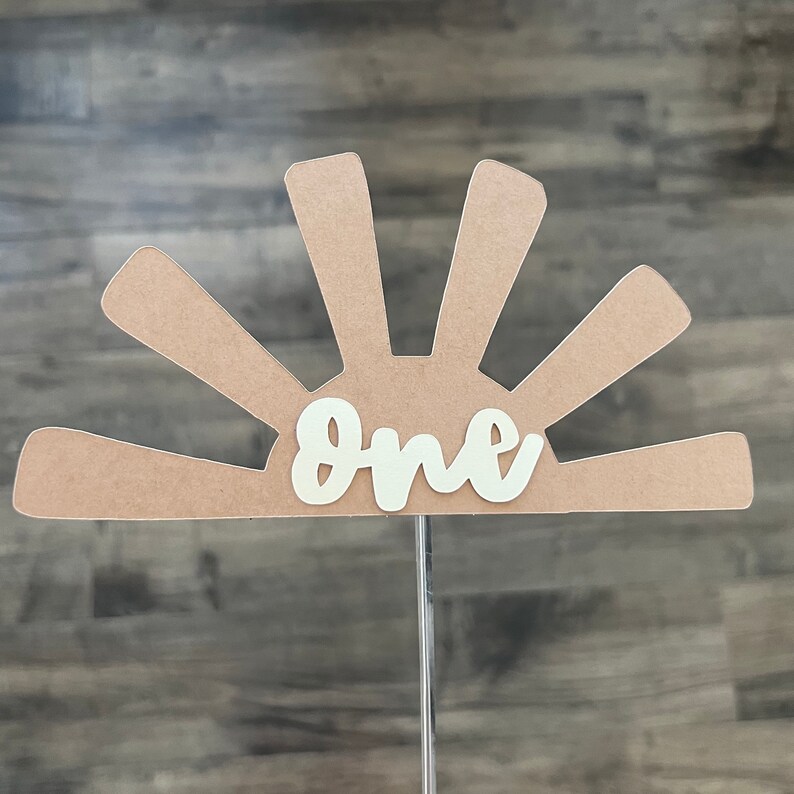 Sun Cake Topper Sunny Cake Topper Sunrise Cake Topper - Etsy
