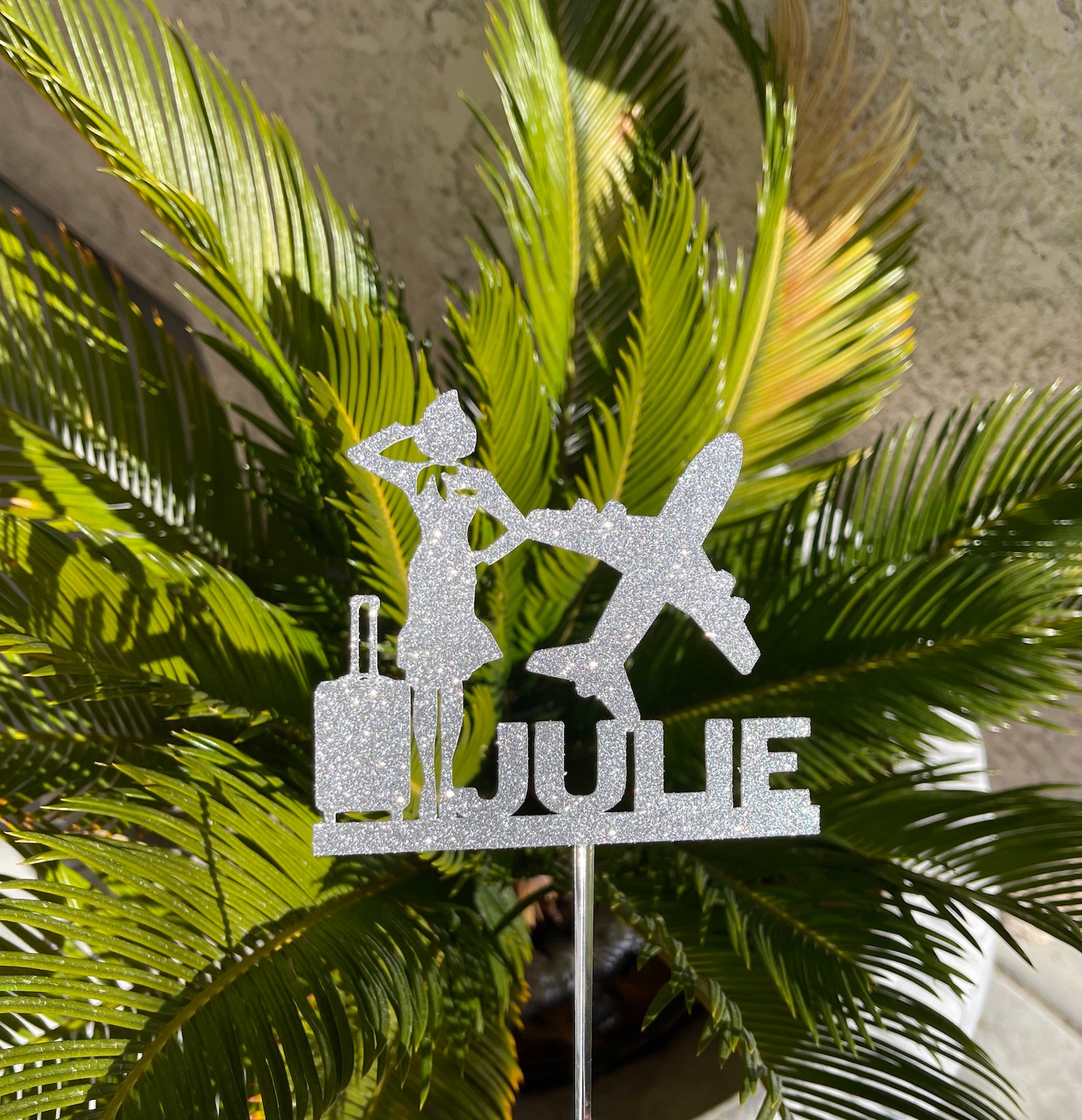 Flight Attendant Cake Topper Flight Attendant Birthday Cake - Etsy