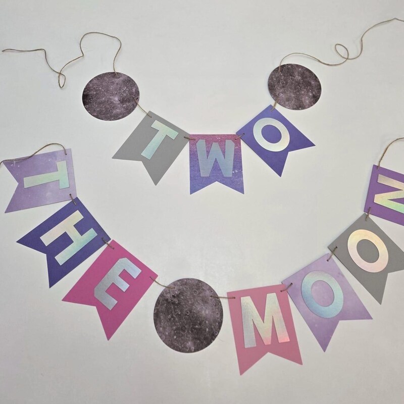 Moon Banner - Etsy