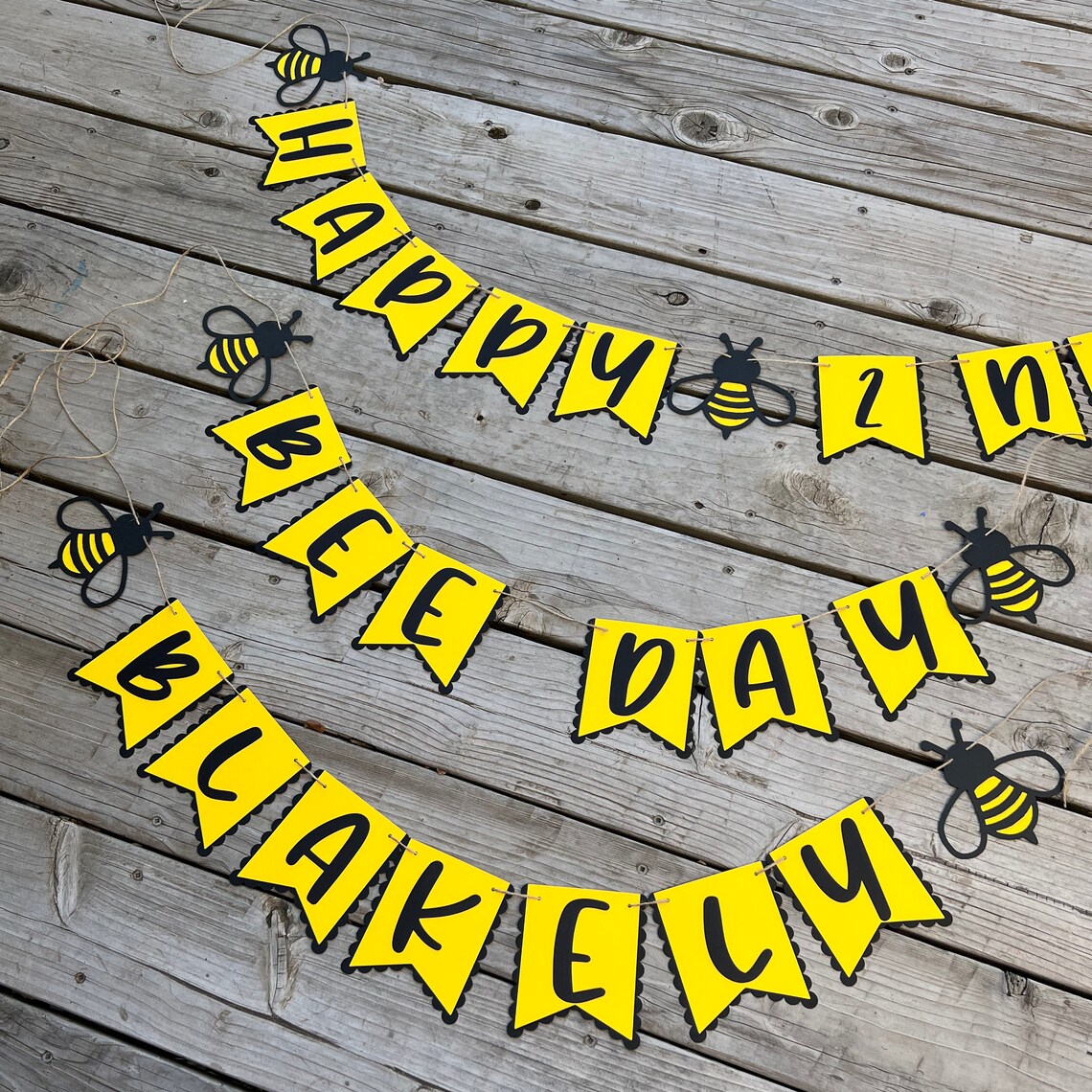 Bee Banner Bumblebee Banner Bee Birthday Banner Bumblebee - Etsy
