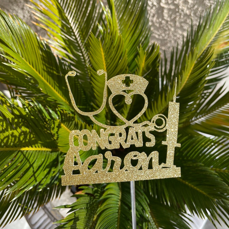 Nurse Cake Topper - Etsy