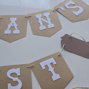 Cowboy Banner, Little Cowboy Banner, Cowboy Theme Banner, First Rodeo ...