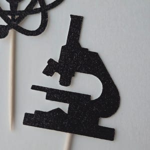 Science Cupcake Toppers, Biology Cupcake Toppers, Microscope Cupcake ...