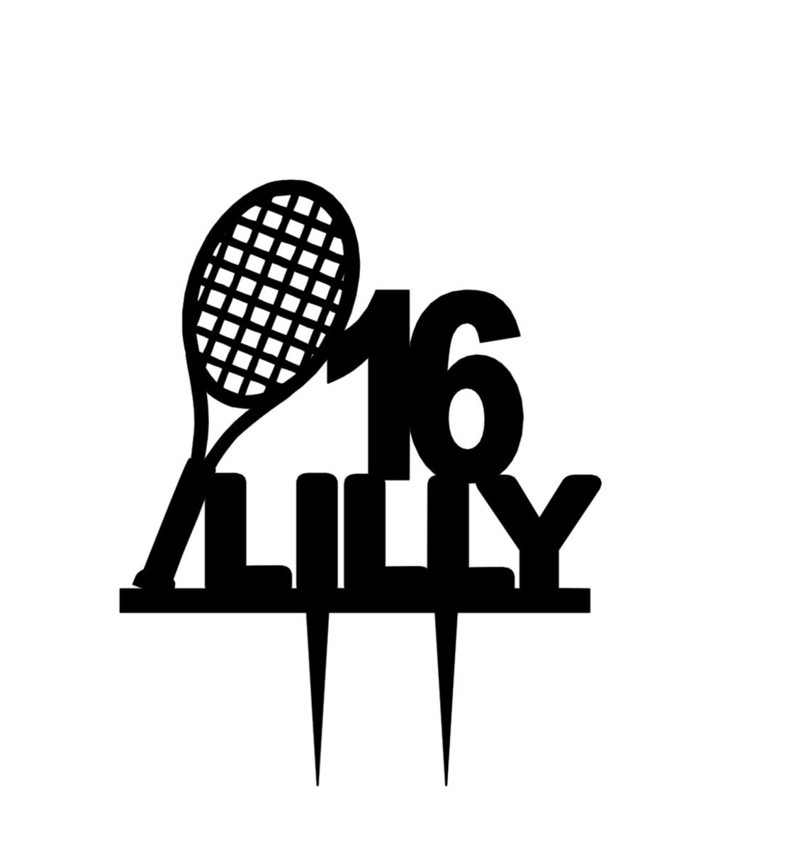 Tennis Cake Topper Tennis Player Cake Topper Tennis Birthday - Etsy