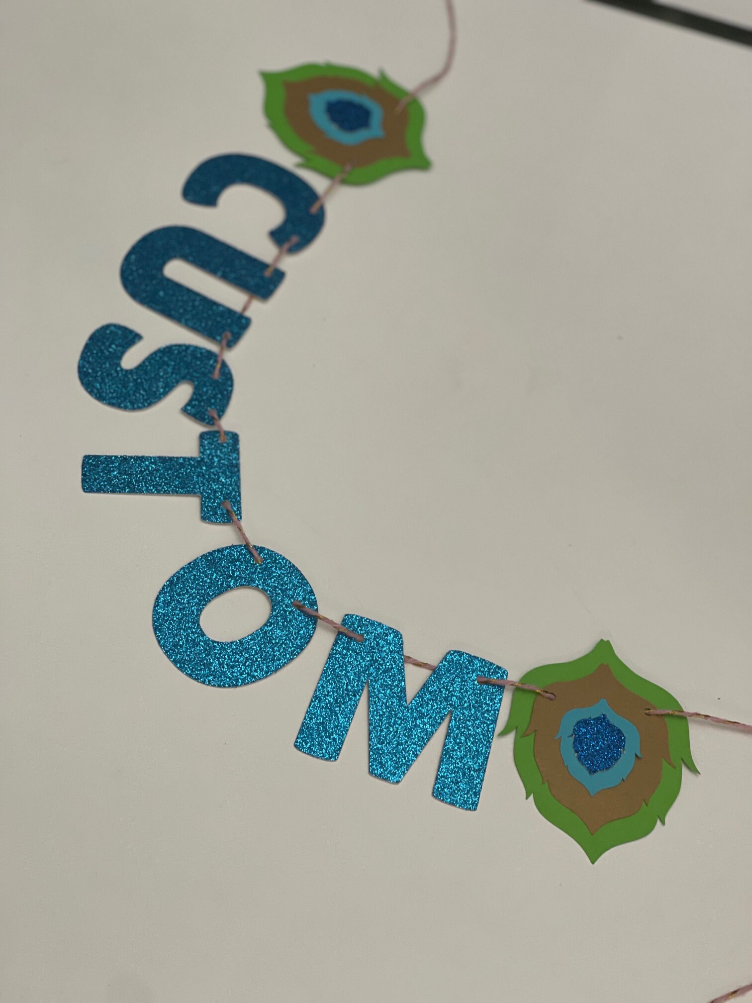 Peacock Banner Peacock Birthday Banner Peacock Party - Etsy