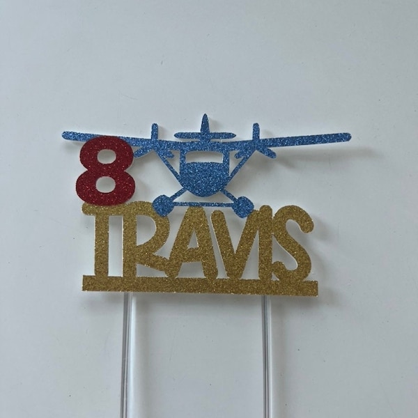 Plane Cake Topper - Etsy