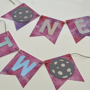 Space Banner, Space Theme Banner, Galaxy Banner, Galaxy Birthday Banner ...