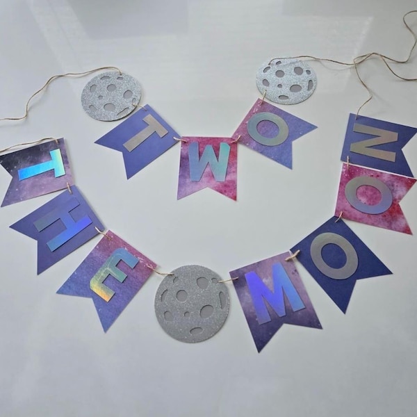 Moon Banner - Etsy