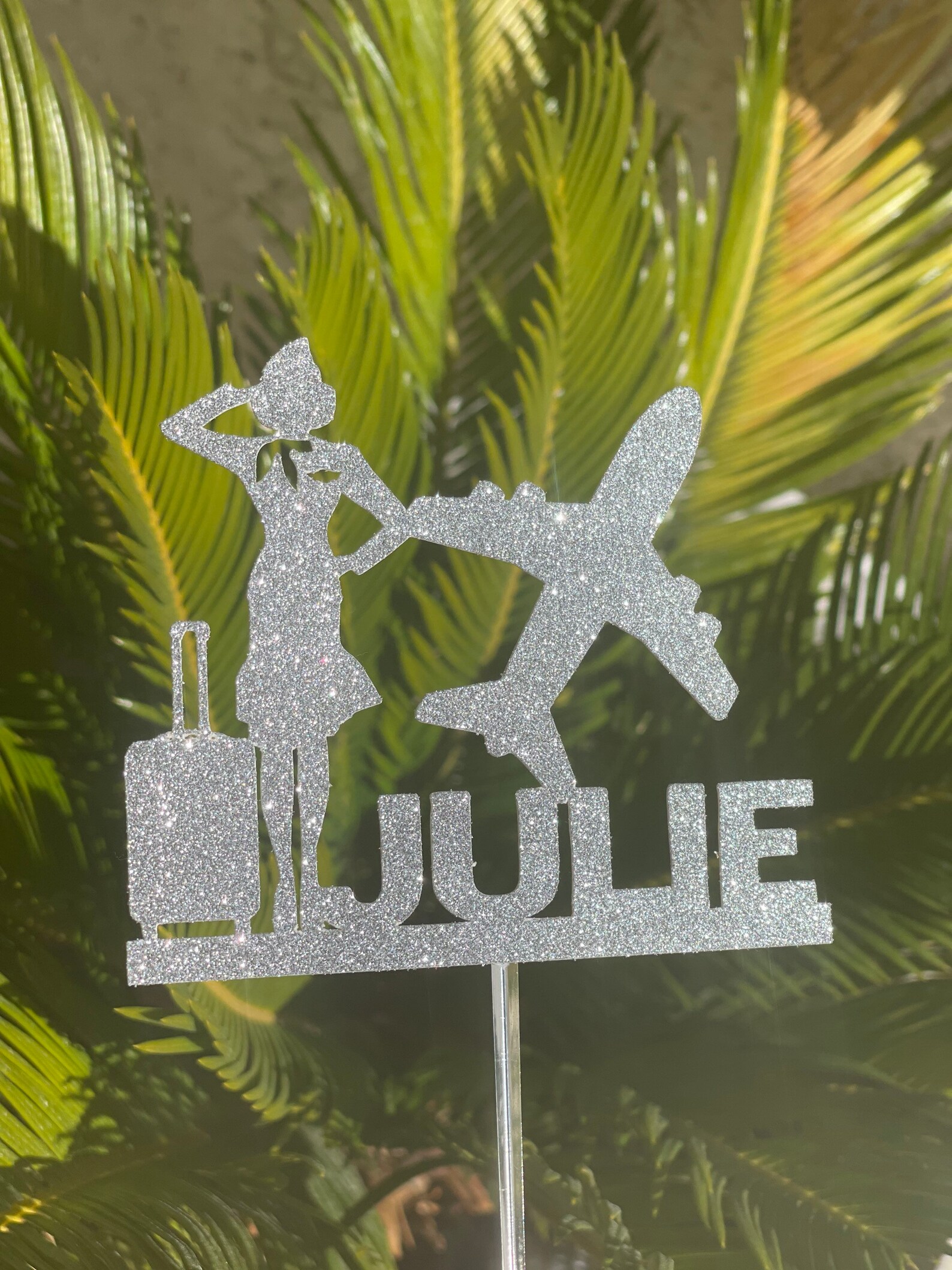 Flight Attendant Cake Topper Flight Attendant Birthday Cake - Etsy