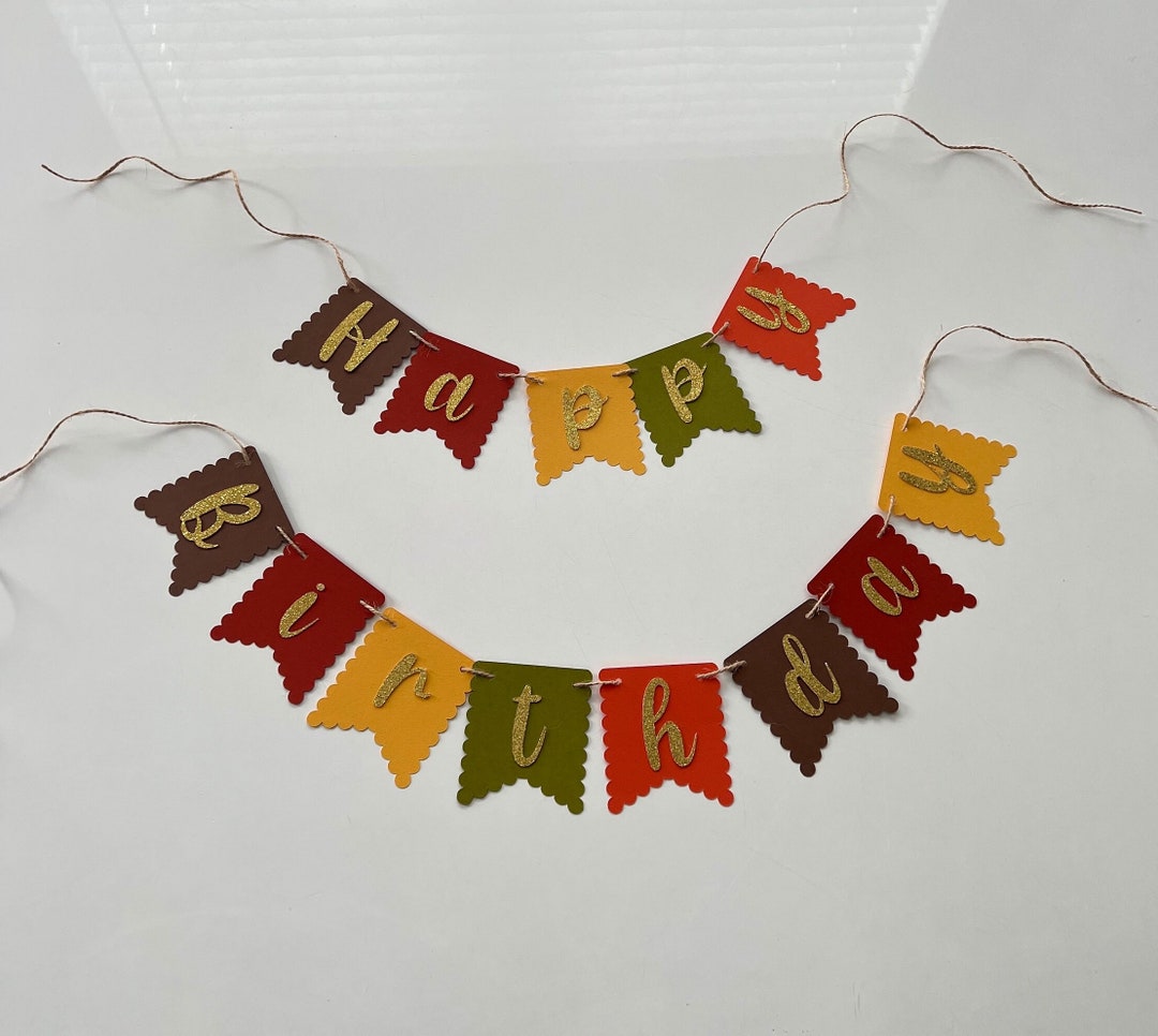 Fall Birthday Banner Fall Banner Pumpkin is One Banner - Etsy