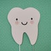 First Tooth Cake Topper, Teething Cake Topper, Tooth Cake Topper ...