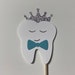 Tooth Cupcake Toppers, First Tooth Cupcake Toppers,dental Cupcake ...