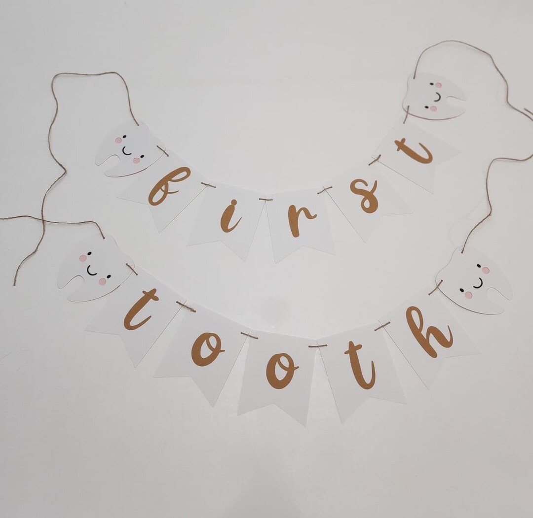 First Tooth Banner, Atam Hatik Banner, Babys First Tooth Banner, My ...