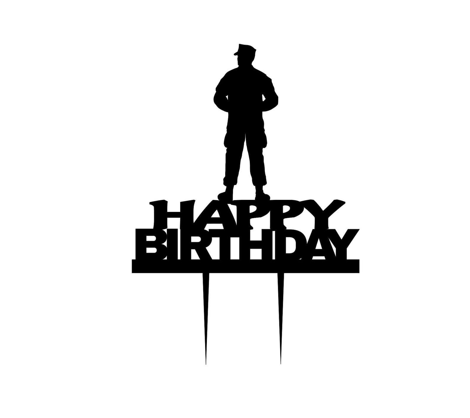 Soldier Cake Topper Soldier Birthday Cake Topper Soldier - Etsy