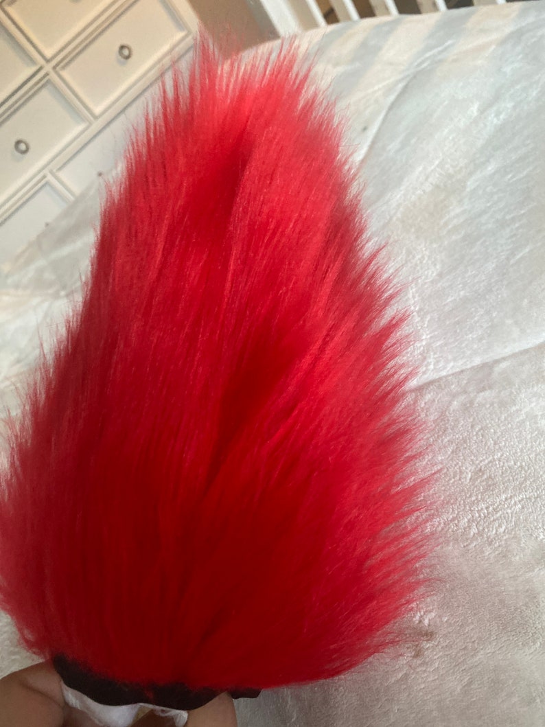 Fursuit Nub Tail Red - Etsy