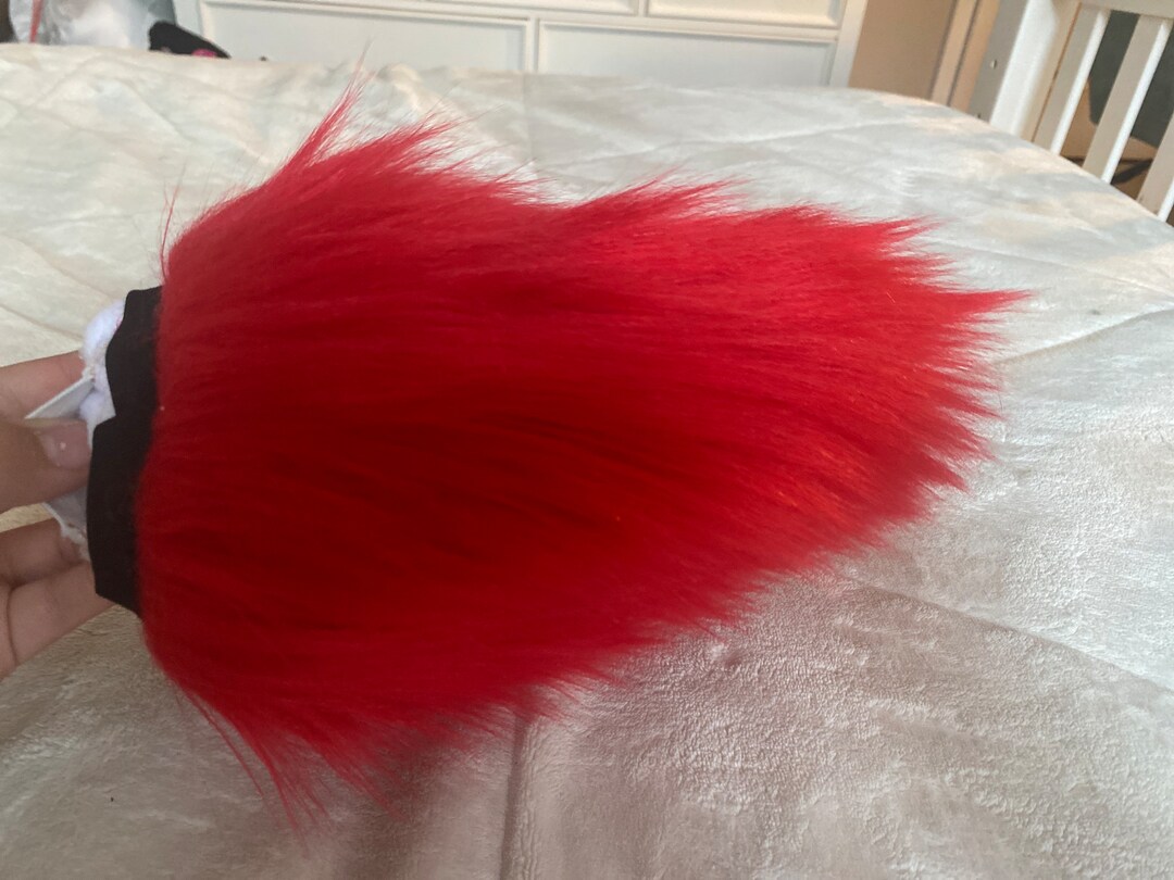 Fursuit Nub Tail Red - Etsy