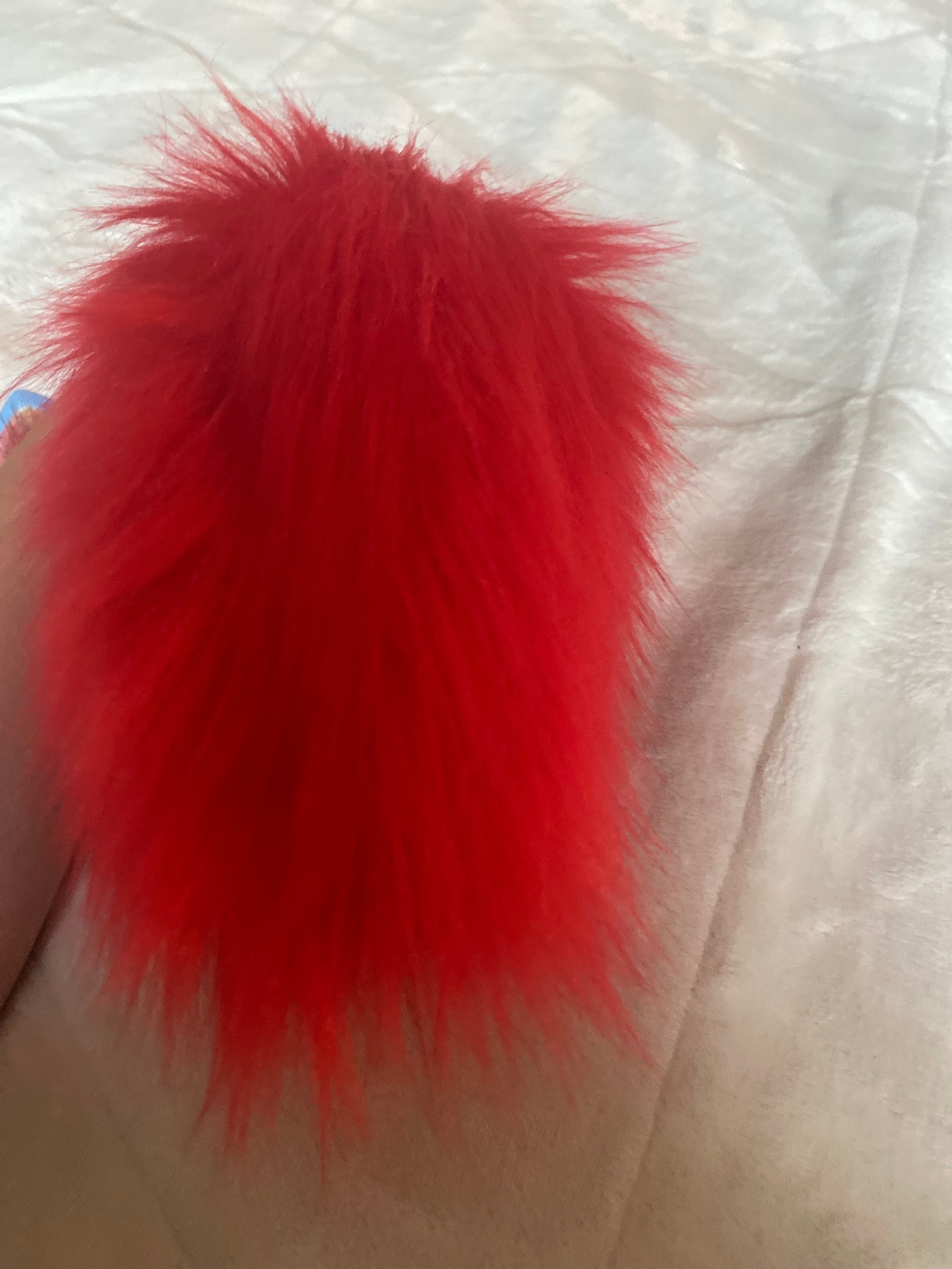Fursuit Nub Tail Red - Etsy