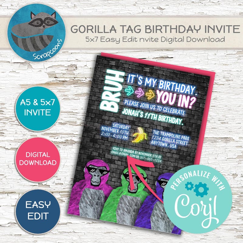 Gorilla Tag Hats - Etsy