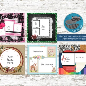 Cute Panda Design for DIY Scrapbooking - Ready to Use - Etsy