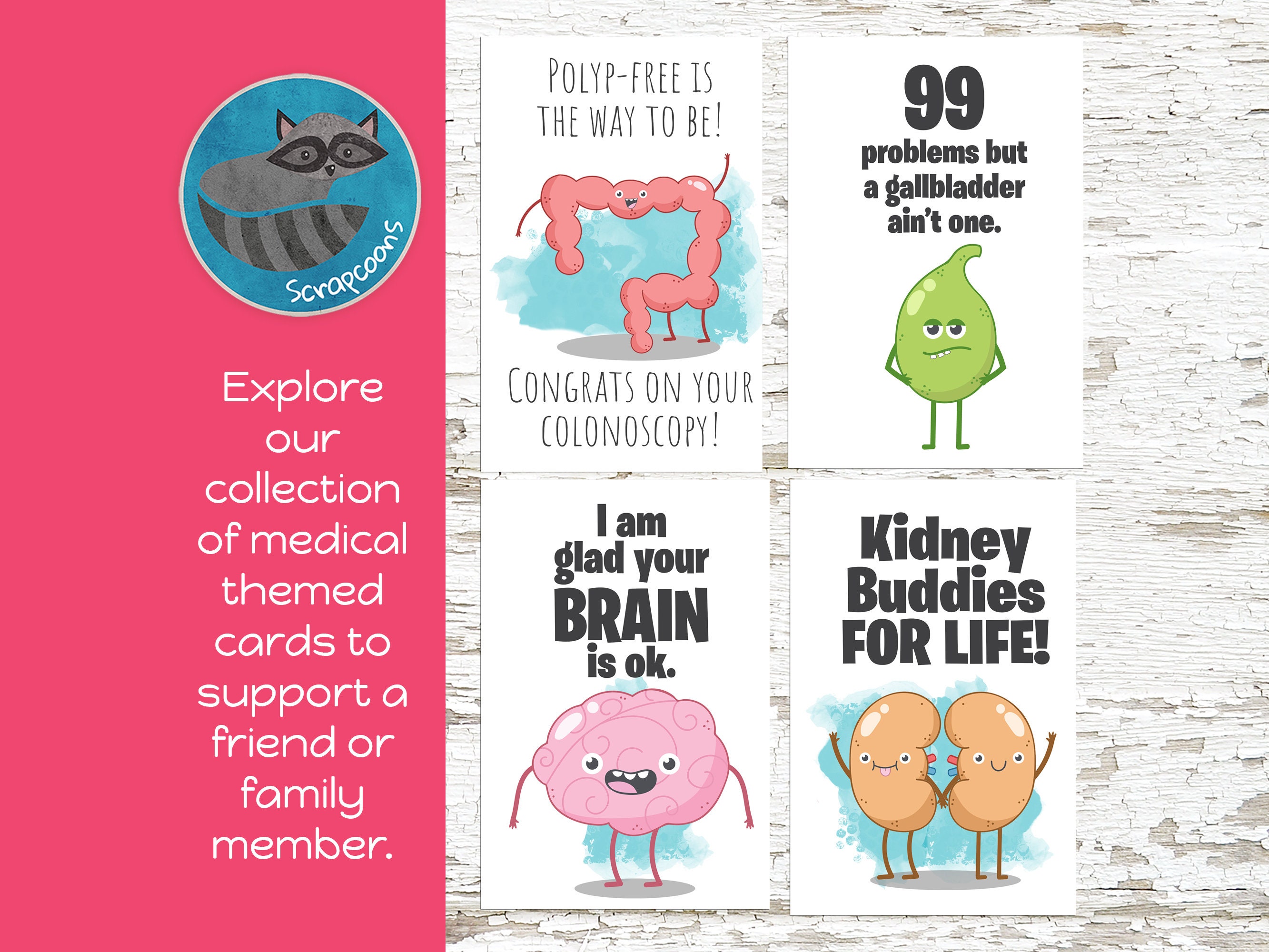 Gallbladder Surgery, Card and Envelope Printable - Etsy