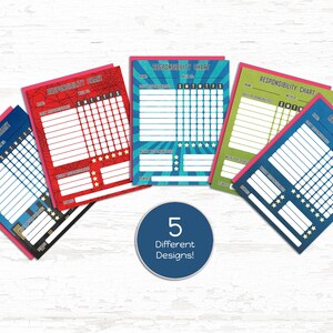 Superhero Chore Chart Printable for Kids - Comic Style Task Tracker ...