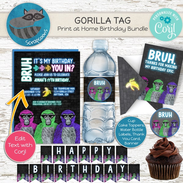 Gorilla Tag Banners - Etsy