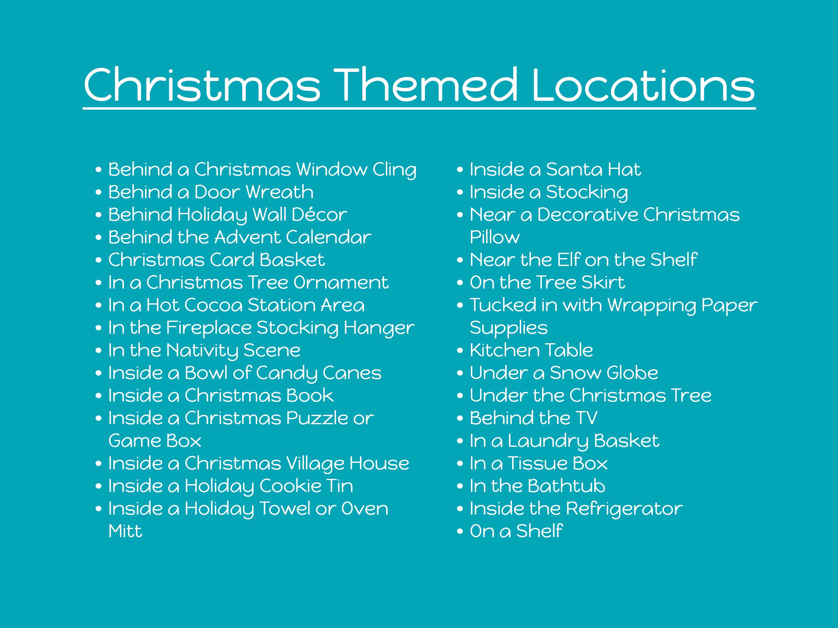 Christmas Pixel Miner Scavenger Hunt Cards: Printable Rhyming Clues for ...