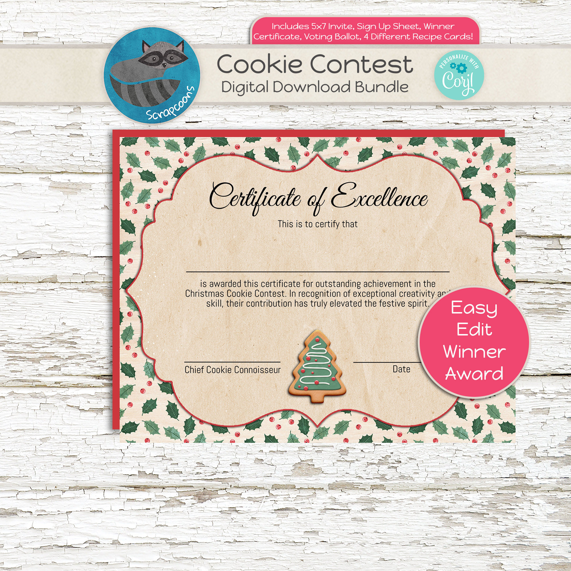 Cookie Contest Invitation