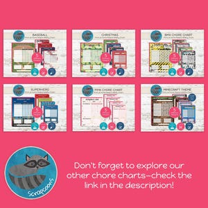 Superhero Chore Chart Printable for Kids - Comic Style Task Tracker ...