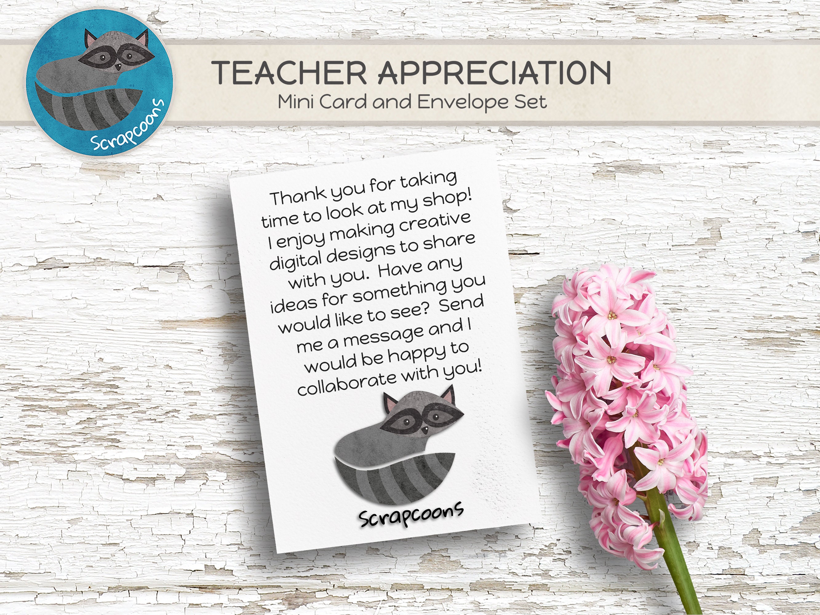 Card With Envelope Teacher Appreciation Printable Magical School Year ...