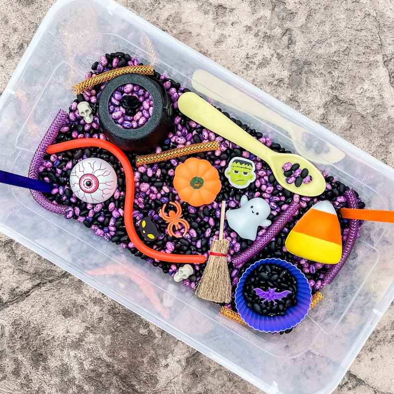 Halloween Sensory Bin Halloween Sensory Sensory Box Play Kit Activity ...
