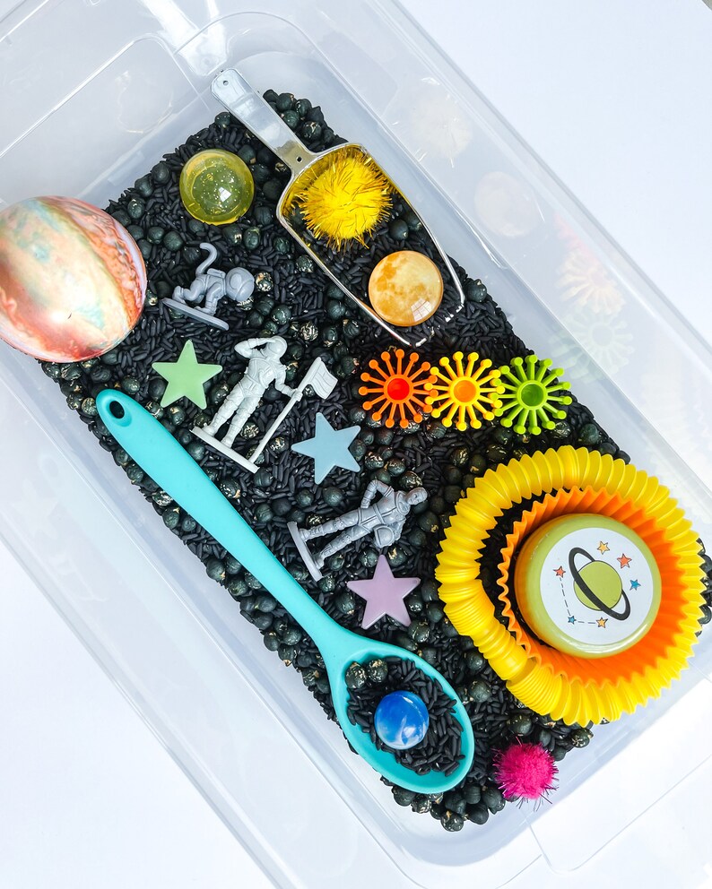 Outer Space Sensory Bin Space Sensory Sensory Tote Play Kit Activity ...