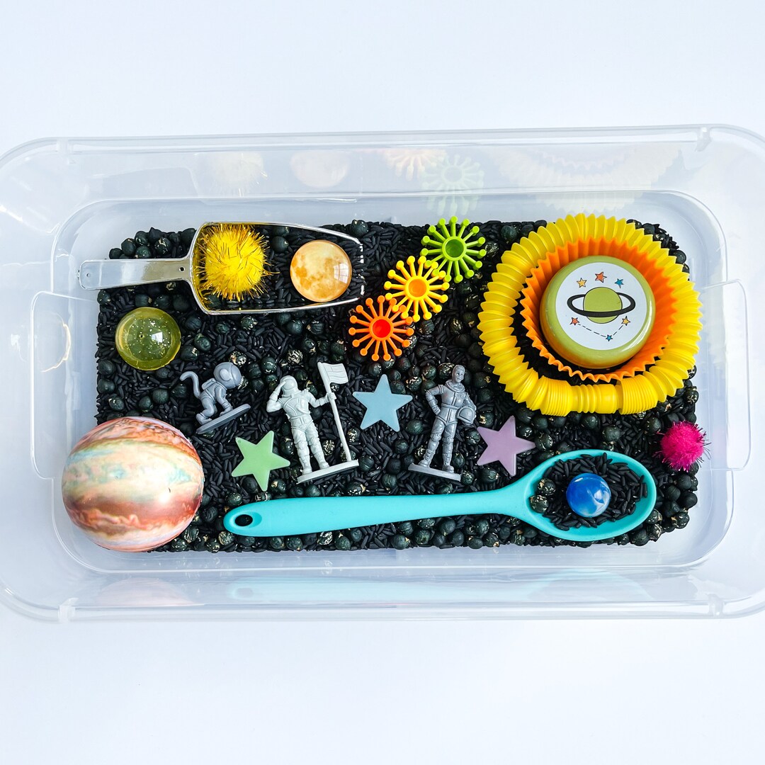 Outer Space Sensory Bin Space Sensory Sensory Tote Play Kit Activity ...