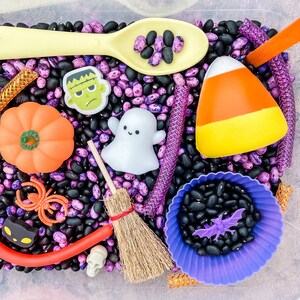 Halloween Sensory Bin Halloween Sensory Sensory Box Play Kit Activity ...