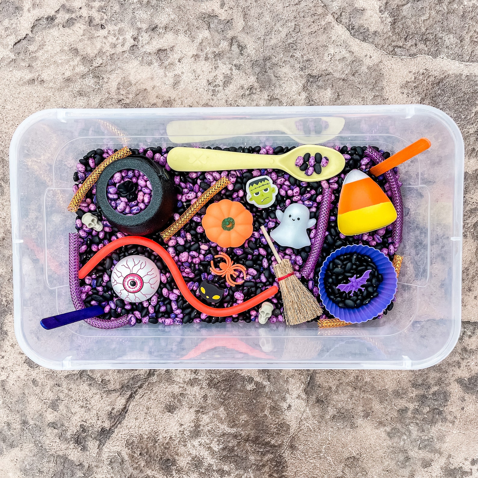 Halloween Sensory Bin Halloween Sensory Sensory Box Play Kit Activity ...