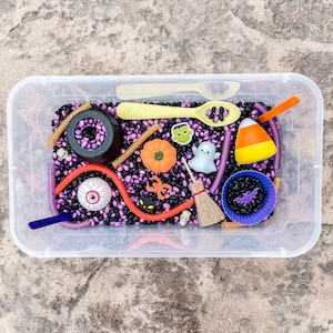 Halloween Sensory Bin Halloween Sensory Sensory Box Play Kit Activity ...
